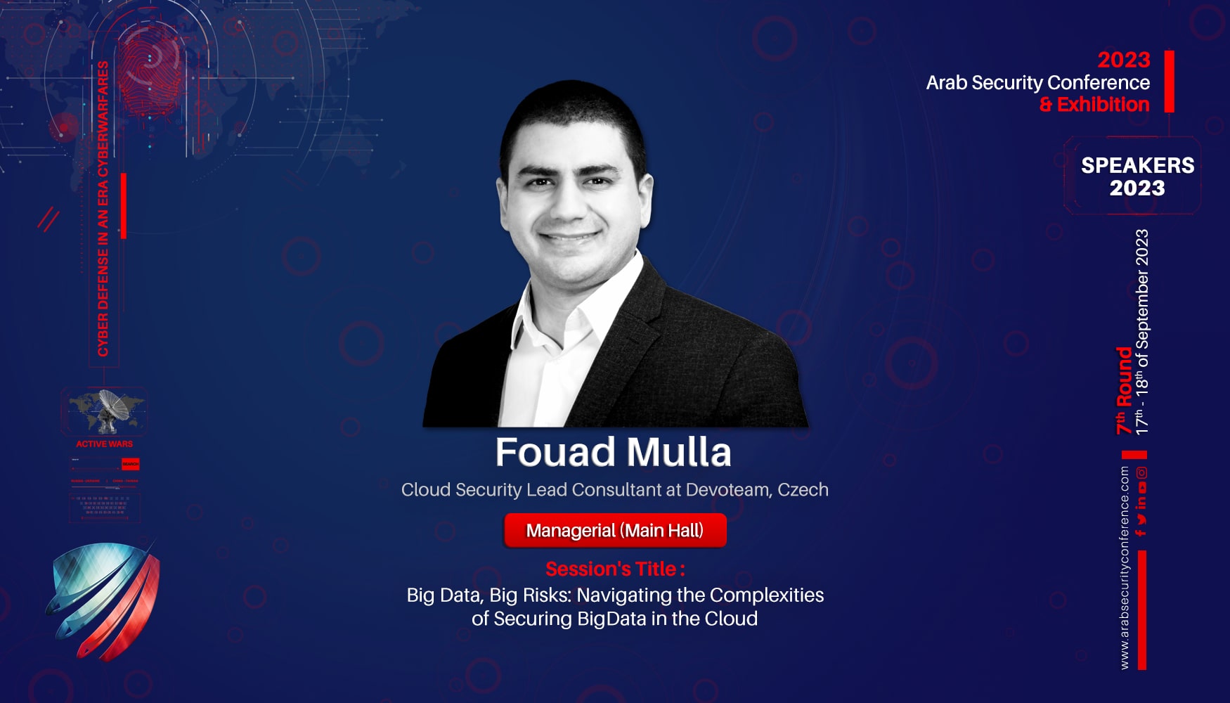 Fouad Mulla | Arab Security Conference Speaker 2023