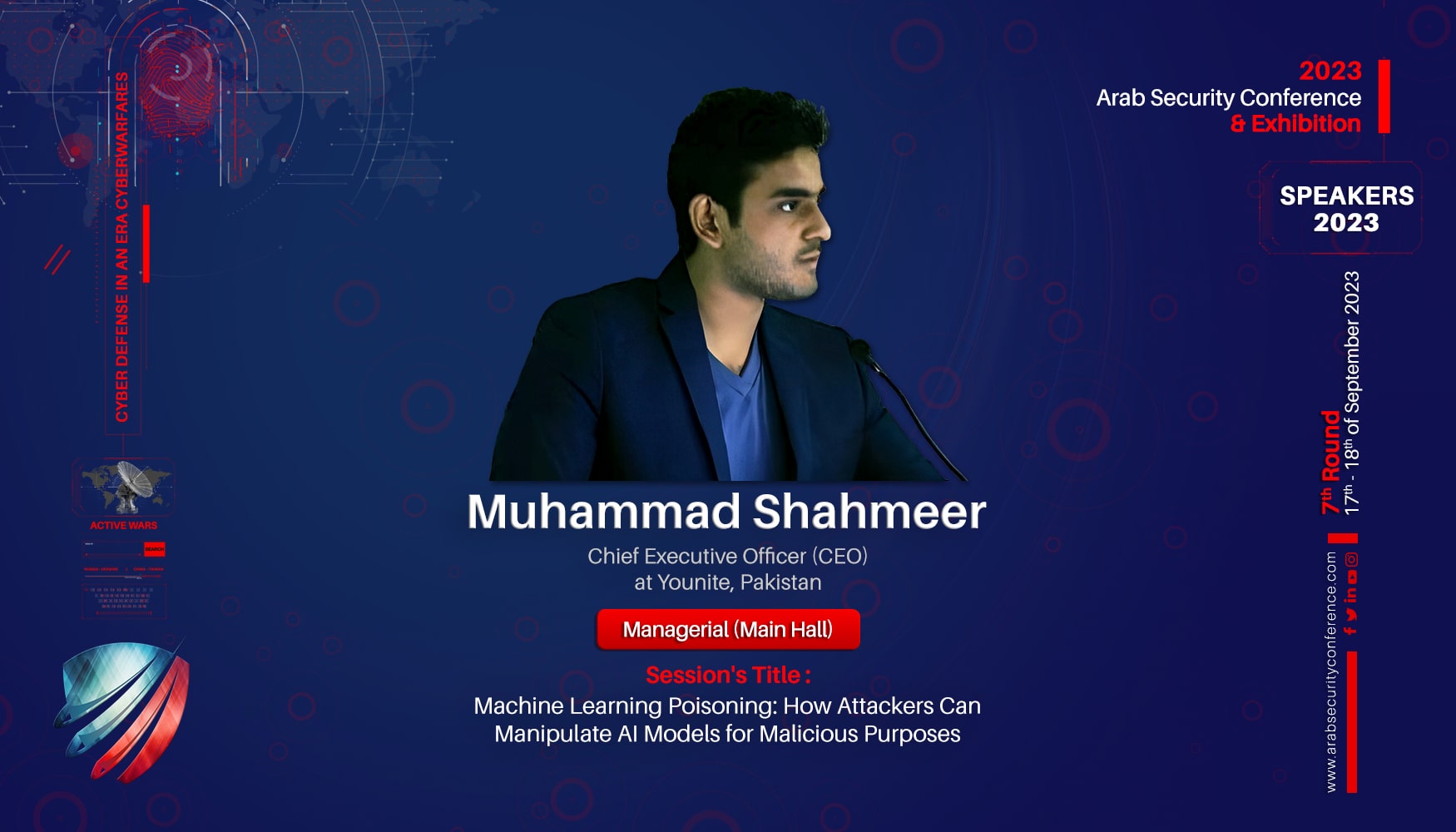 Muhammad Shahmeer | Arab Security Conference Speaker 2023