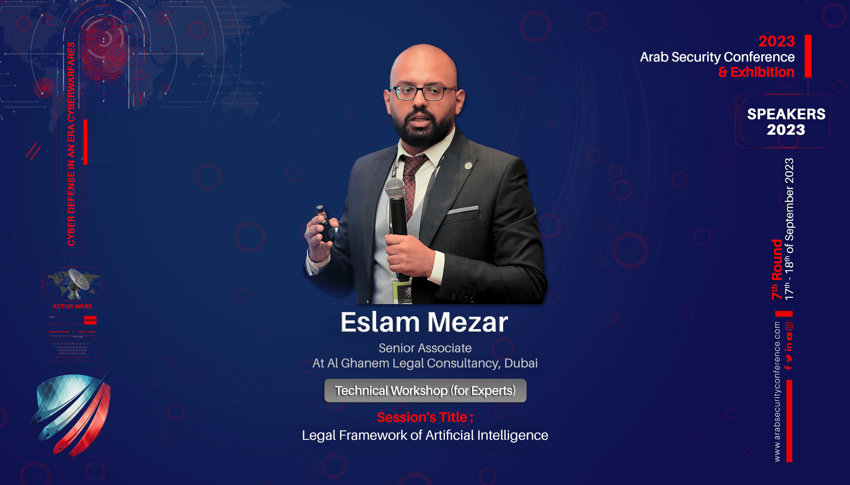 Eslam Mezar | Arab Security Conference Speaker 2023