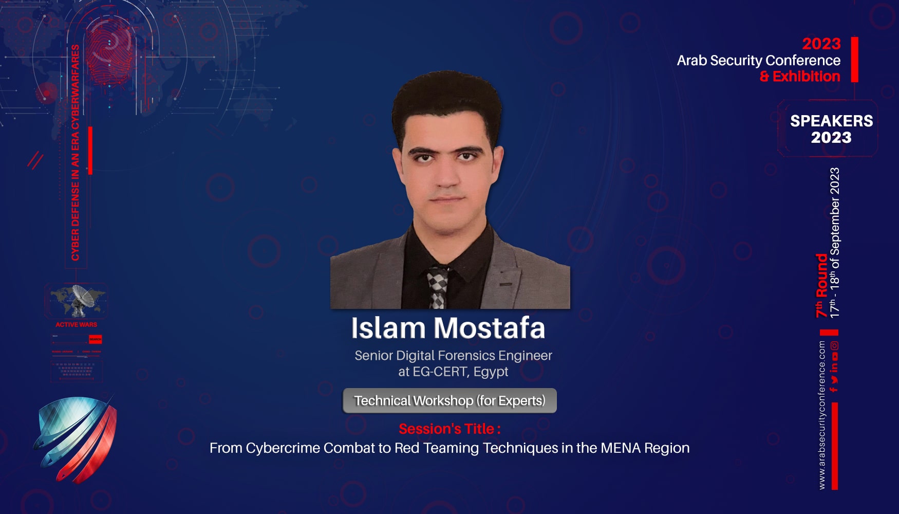 Islam Mostafa | Arab Security Conference Speaker 2023