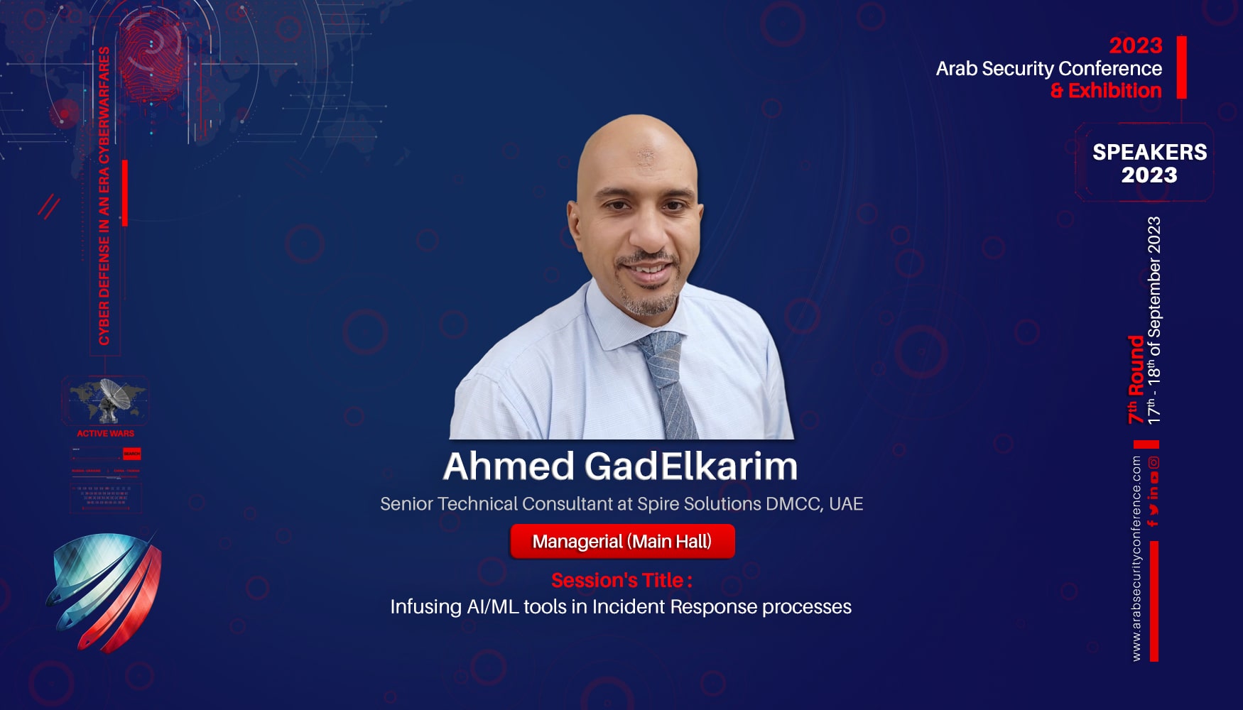 Ahmed GadElkarim | Arab Security Conference Speaker 2023