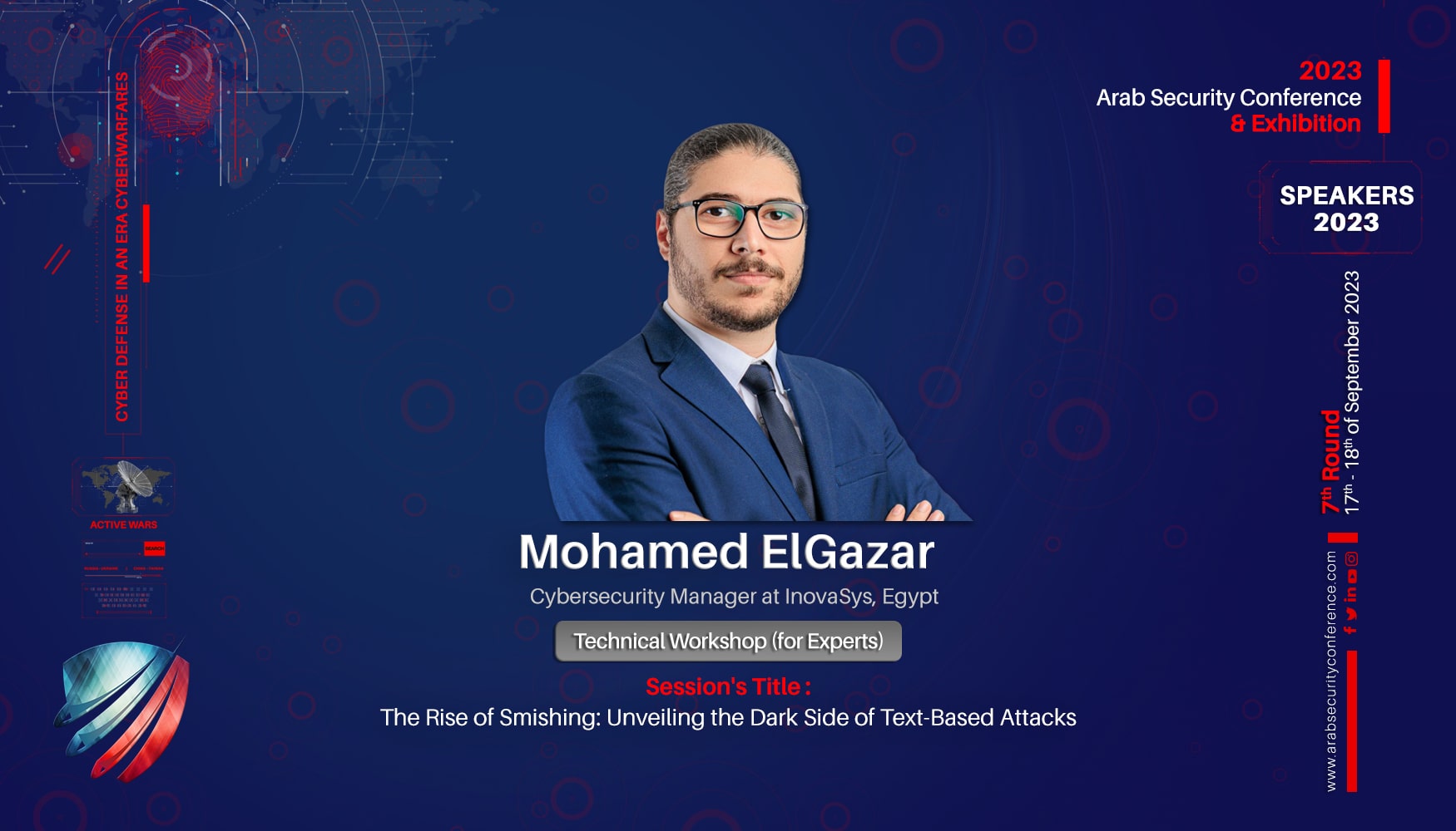Mohamed ElGazar | Arab Security Conference Speaker 2023