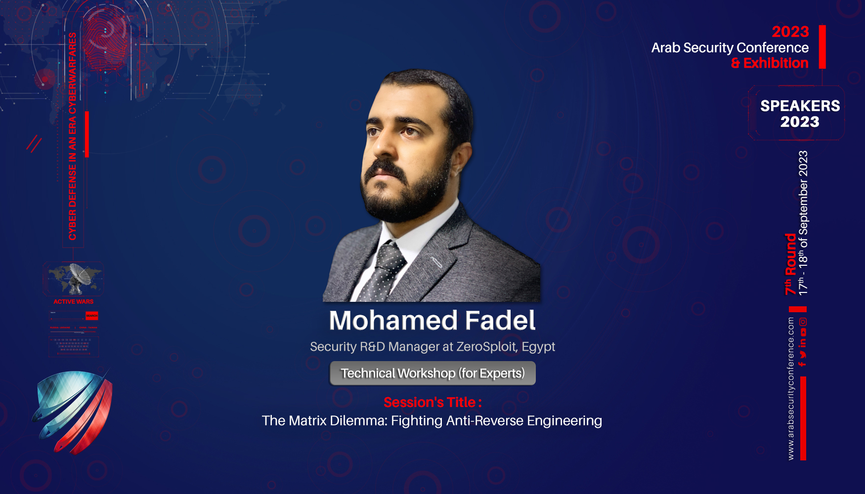 Mohamed Fadel | Arab Security Conference Speaker 2023