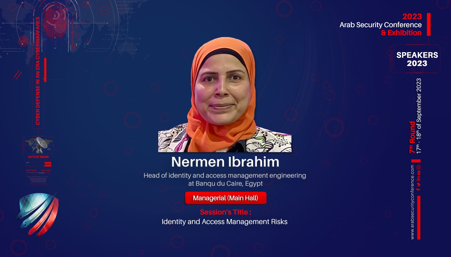Nermen Ibrahim | Arab Security Conference Speaker 2023